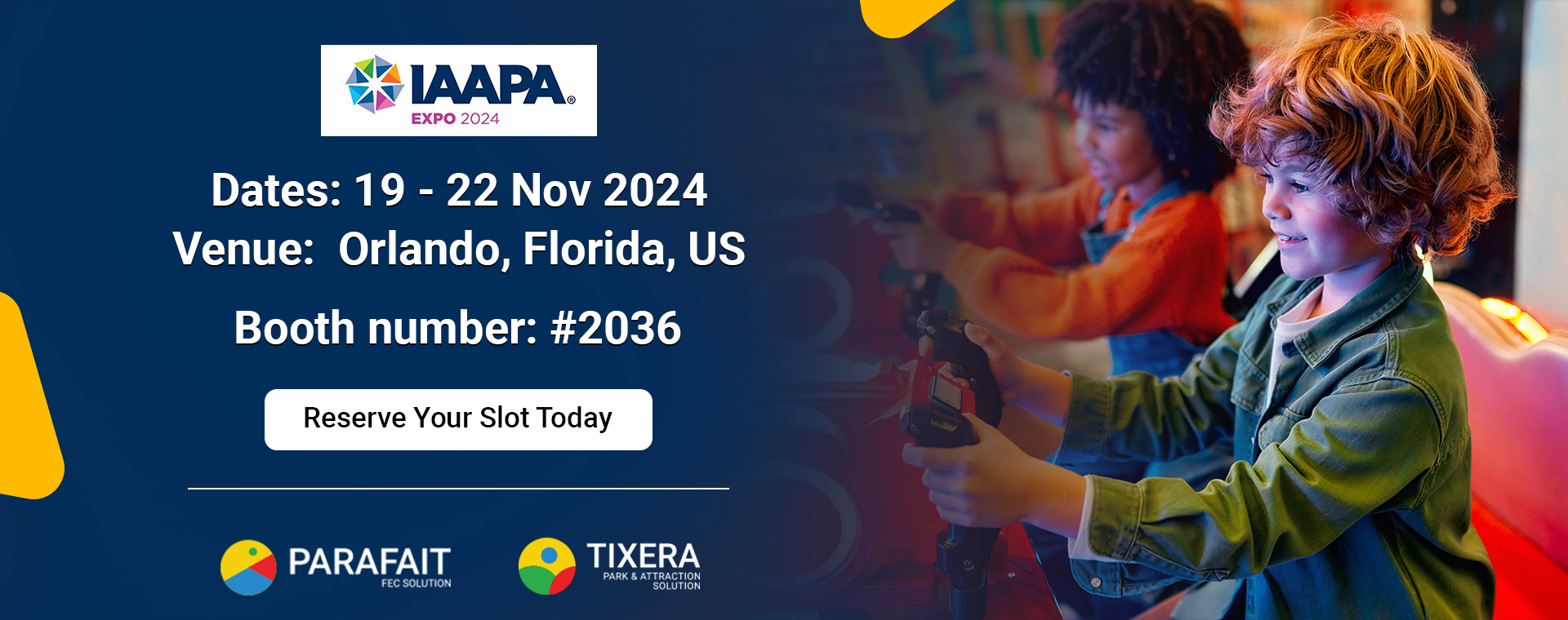 Semnox | IAAPA Expo Orlando 2024 | Orlando, Florida, US